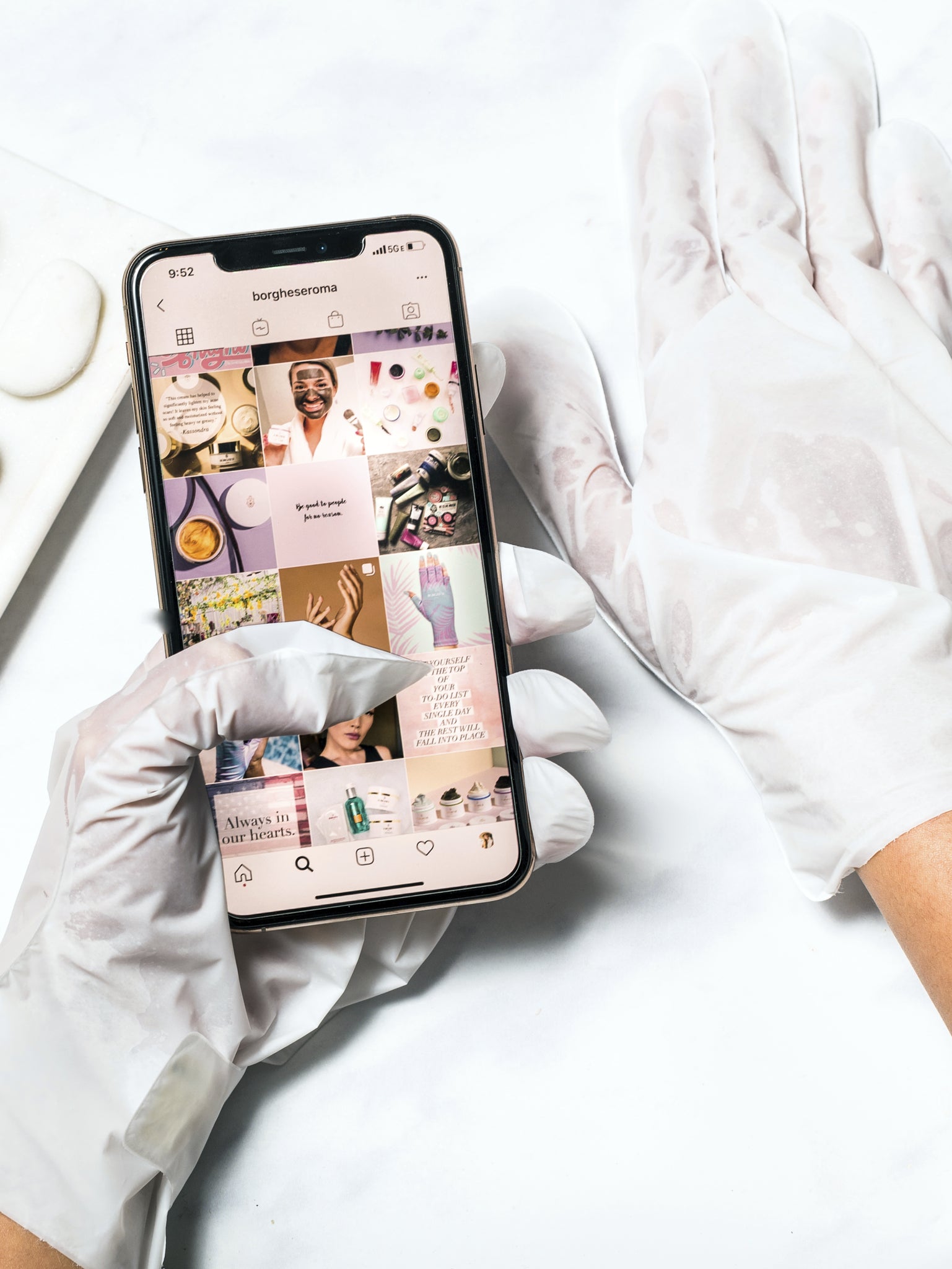 Deep Hydration Hand Sheet Masks – Borghese